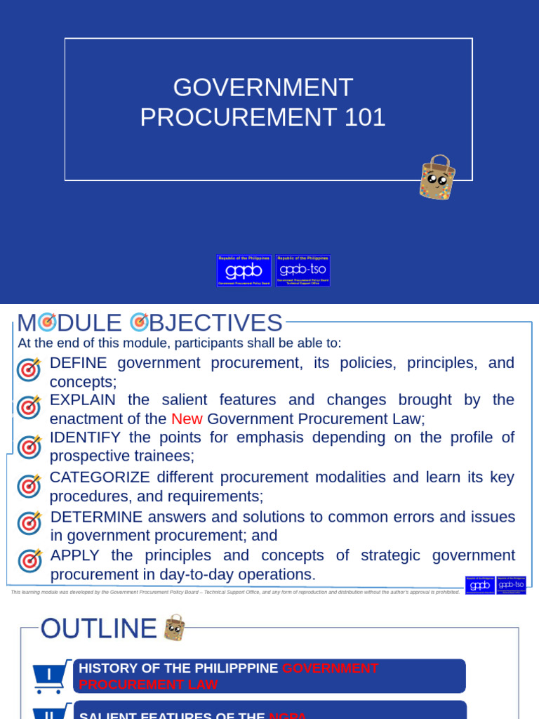 Government Procurement 101 | PDF | Indemnity | Insurance