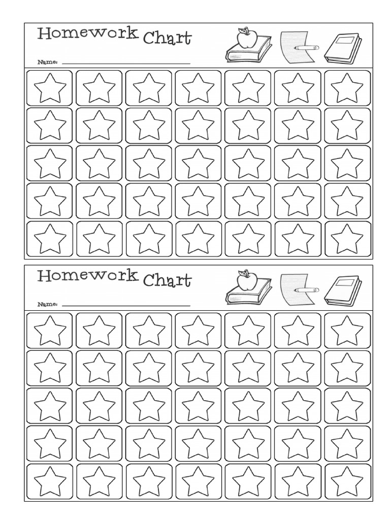 Homework Chart | PDF