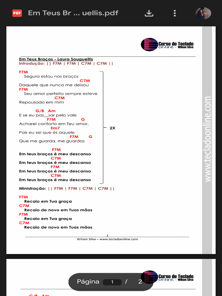 Em Teus Braços - Laura Souguellis - PDF - Google Drive | PDF