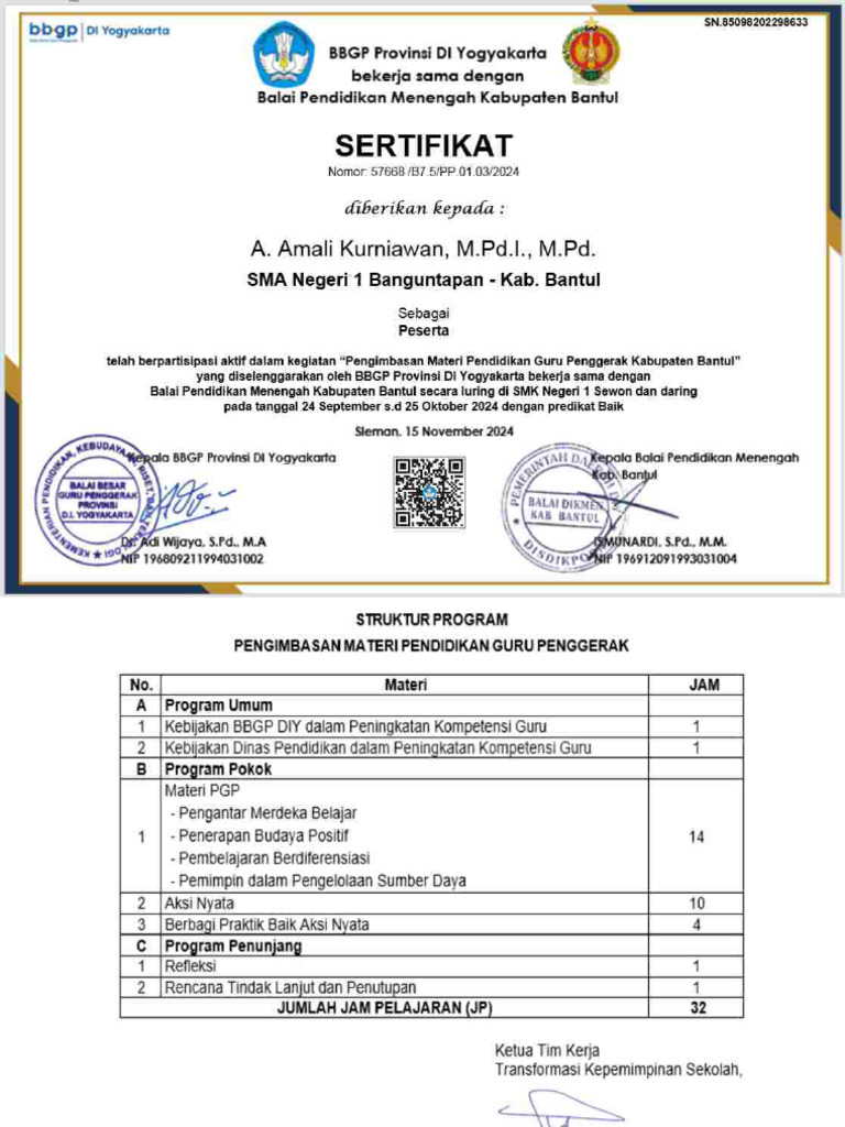 Sertifikat Des-Jan_Amali | PDF