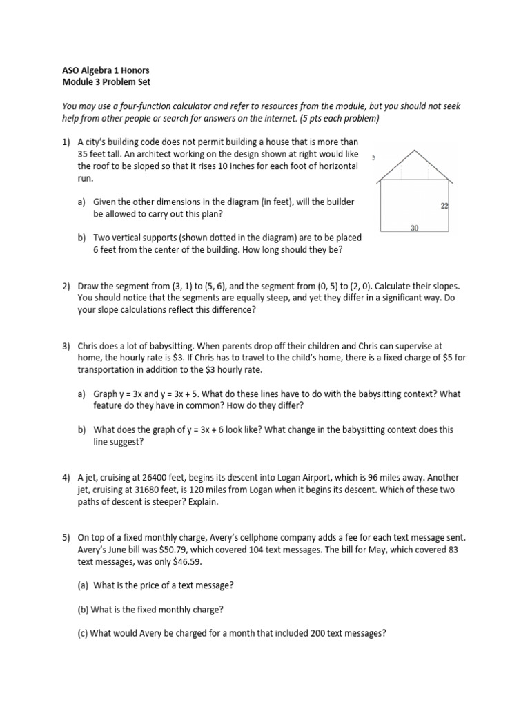 Module 3 Problem Set | PDF