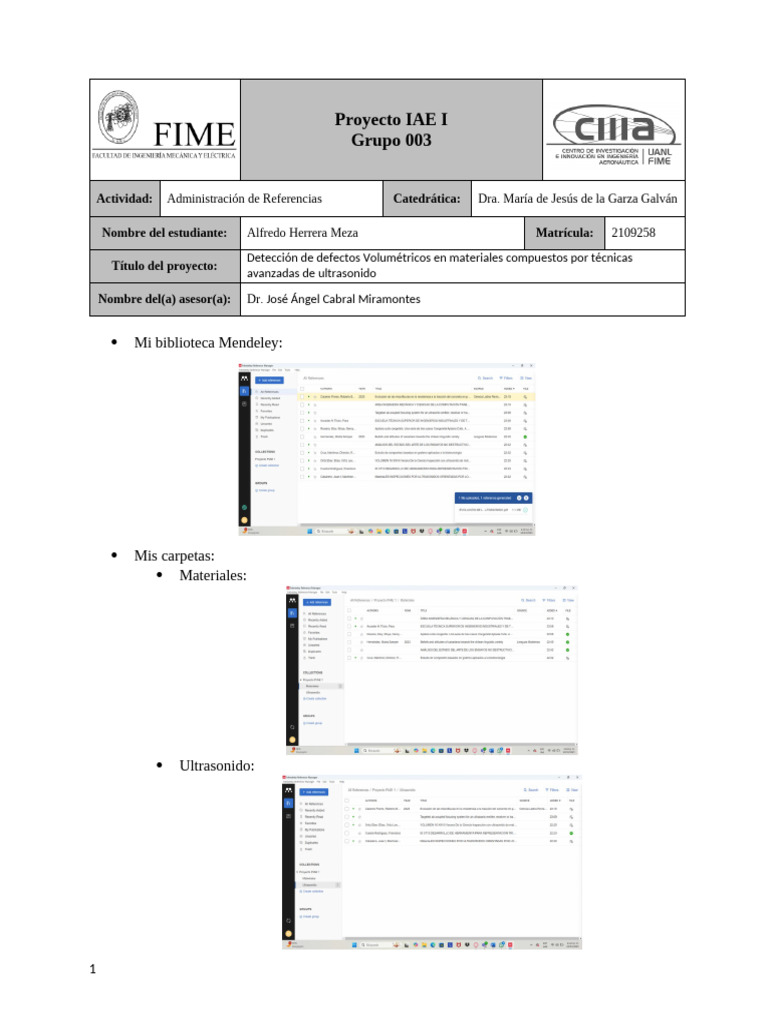 AF2 Administración de Referencias | PDF