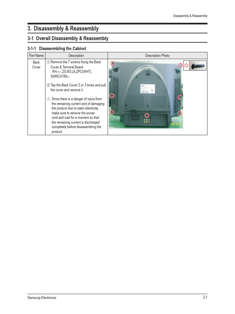 Disassembly & Reassembly | PDF | Electrical Connector | Components