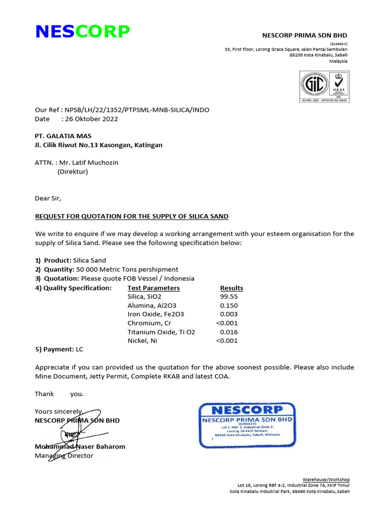 LH-NPSB-22-1352-PTPSML-MNB-SILICA-INDO | PDF