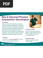 Neurological Assessment Flow Sheet | PDF | Diseases And Disorders ...