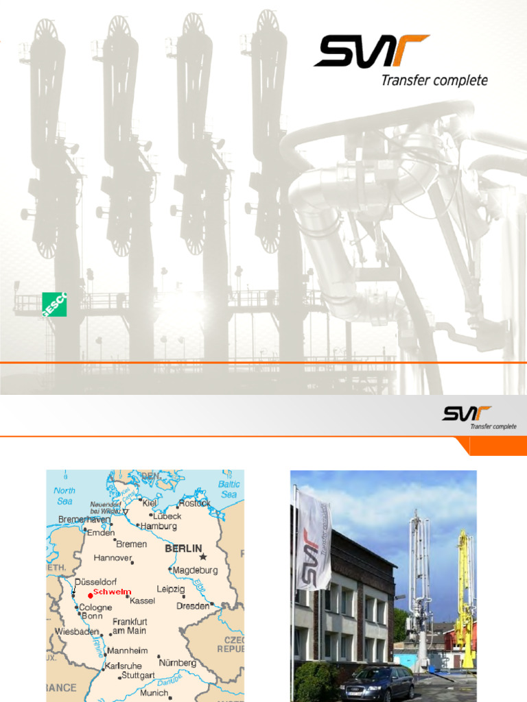 SVT Marine Loading Arms Overview | PDF | Valve | Liquefied Natural Gas