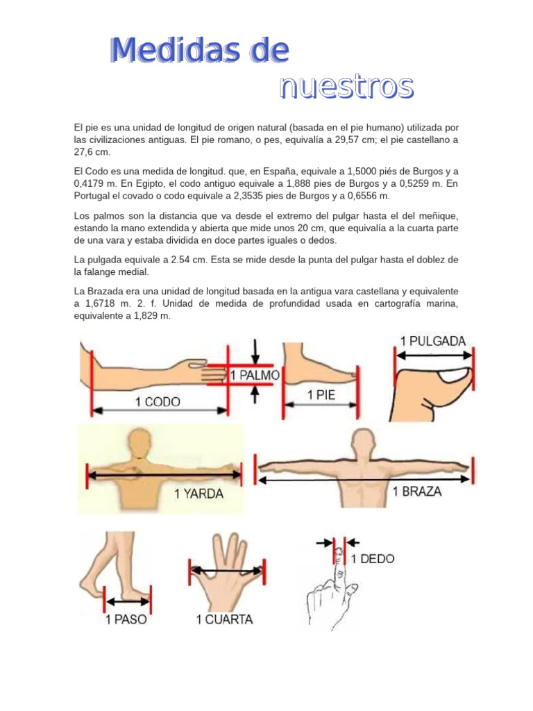 Medidas de Longitud | PDF