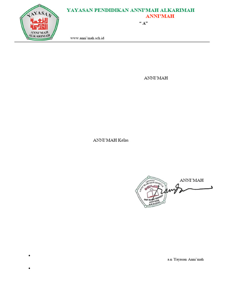 SURAT KEPUTUSAN Akhdan Yafiq Fauzan_Part1 | PDF