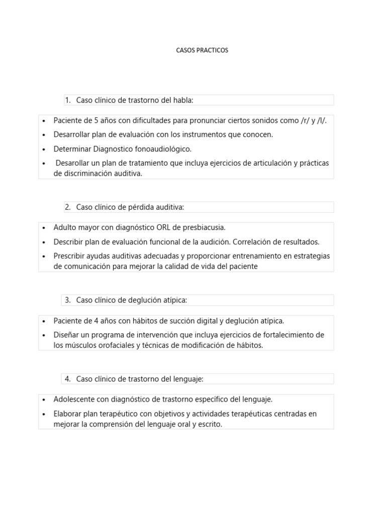 Casos Practicos | PDF