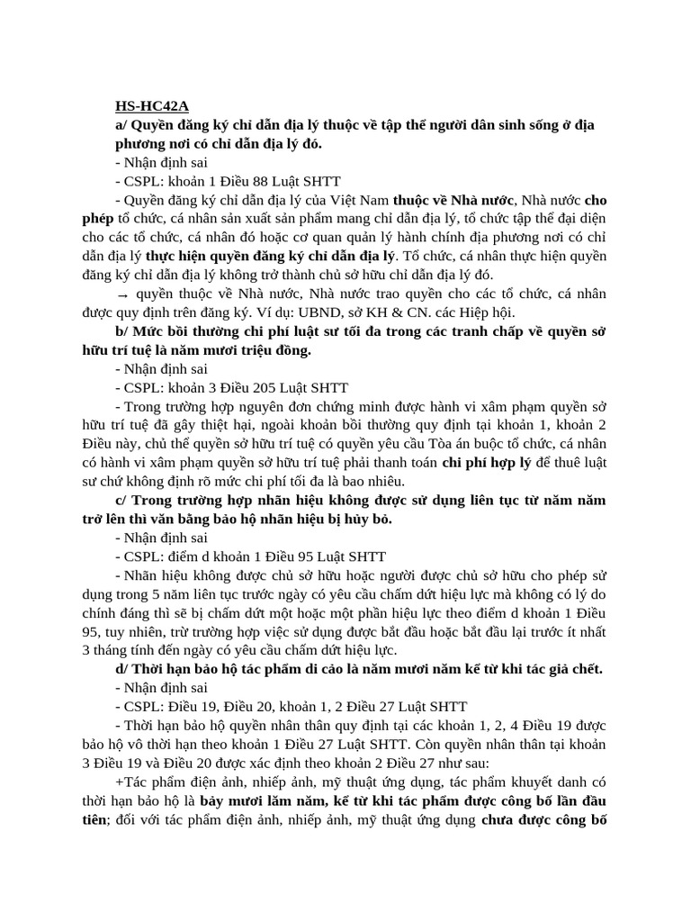 SHTT - GIẢI ĐỀ | PDF