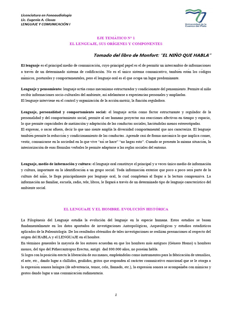 Ontogénesis y Filogenésis. | PDF | Comunicación | neanderthal