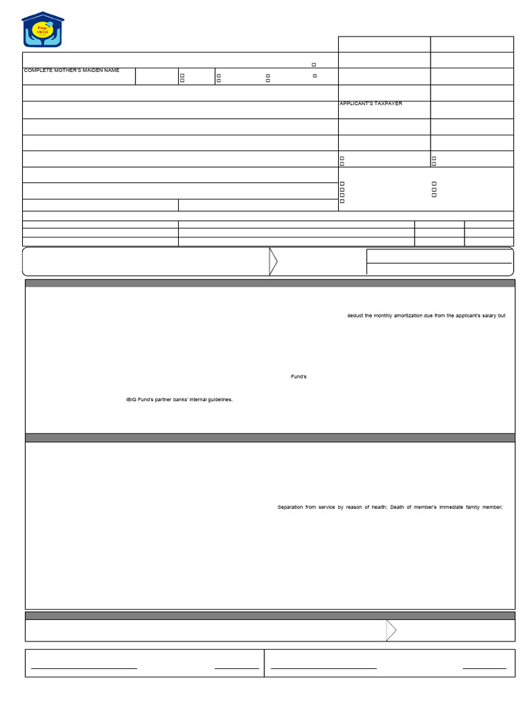 SLF066 CalamityLoanApplicationForm V09 | PDF | Loans | Interest