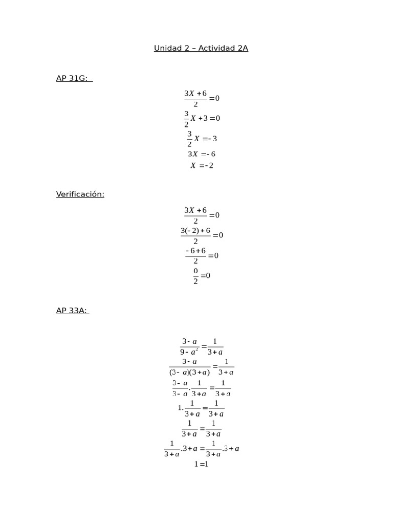 Unidad 2 - Actividad 2A - DW | PDF