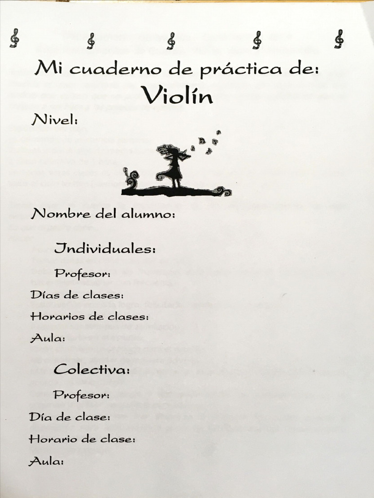Cuaderno Diario de Práctica | PDF