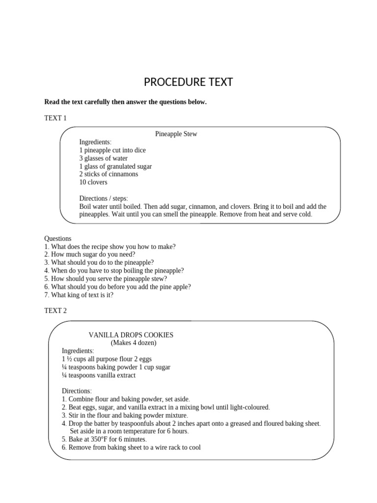 Procedure | PDF