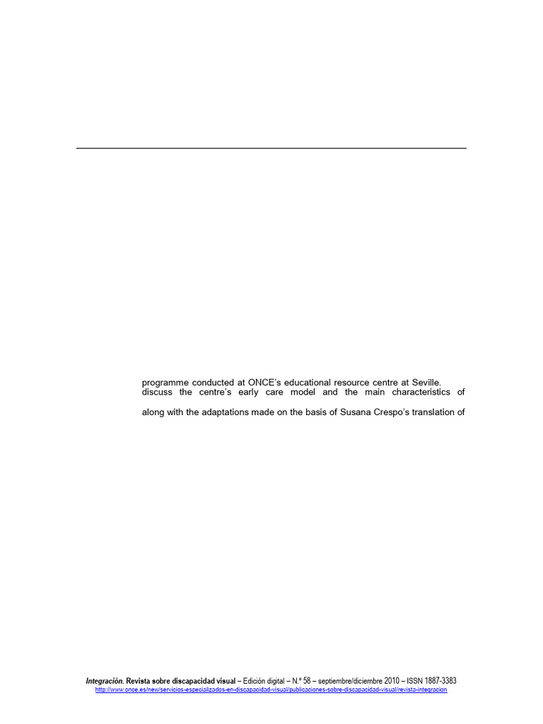 VAP CAP Herramienta Util para La Valoracion Funcionamiento Visual Bebes ...