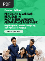 Panduan Penginputan Realisasi IKI Pada TRK | PDF