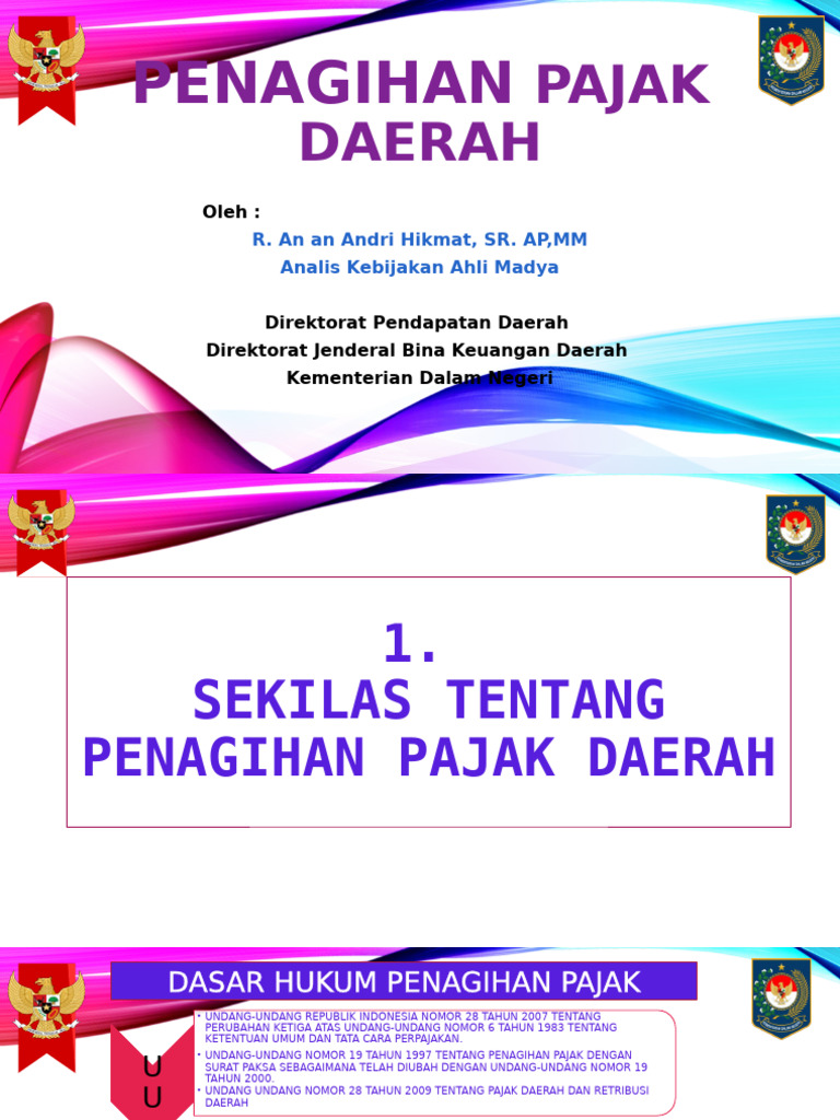 Penagihan Pajak Daerah Final | PDF