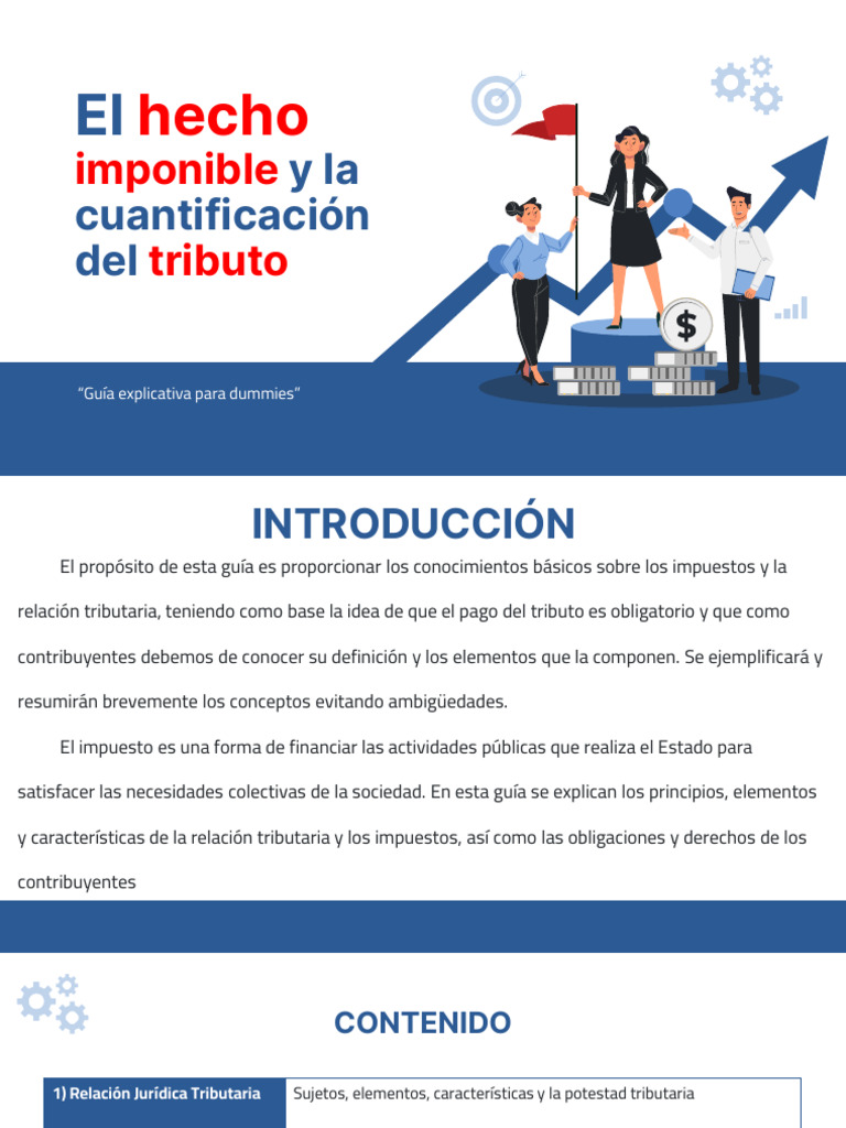 Guía Sobre El Hecho Imponible y La Cuantificación Del Tributo | PDF | Impuestos | Pagos