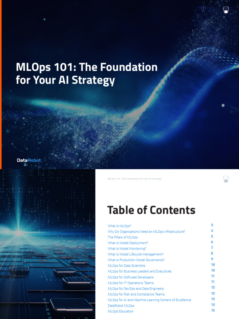 DataRobot_MLOps_101-_The_Foundation_for_Your_AI_Strategy_eBook | PDF | Artificial Intelligence ...