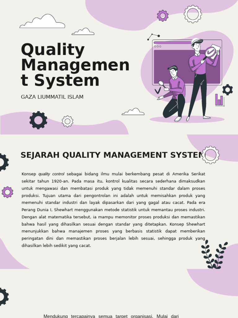 Quality Management System | PDF