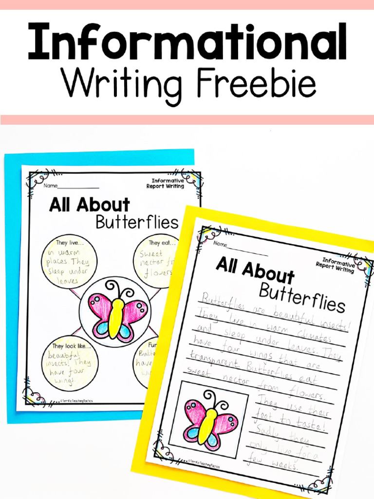 Informational Writing Prompt Freebie | PDF