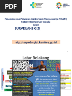 Halaman Utama SISFO Gizi Terpadu | PDF