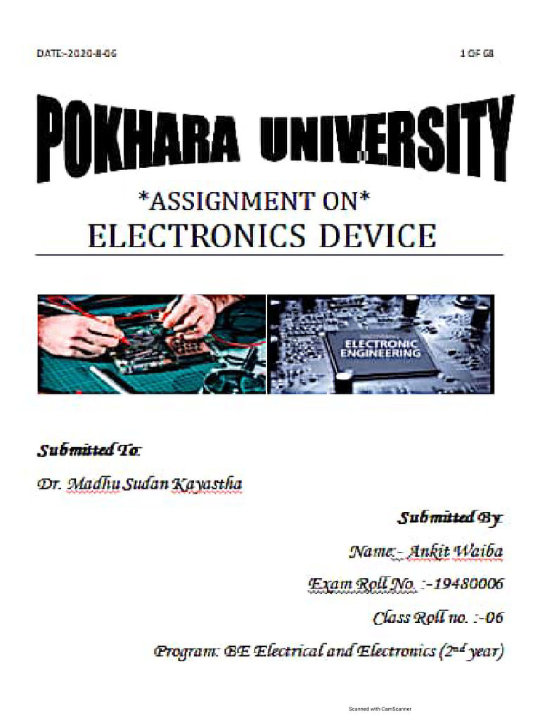 Electronics Device. | PDF