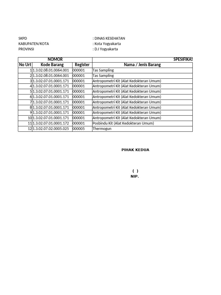 Lampiran Mutasi Barang 2022-11-24 | PDF