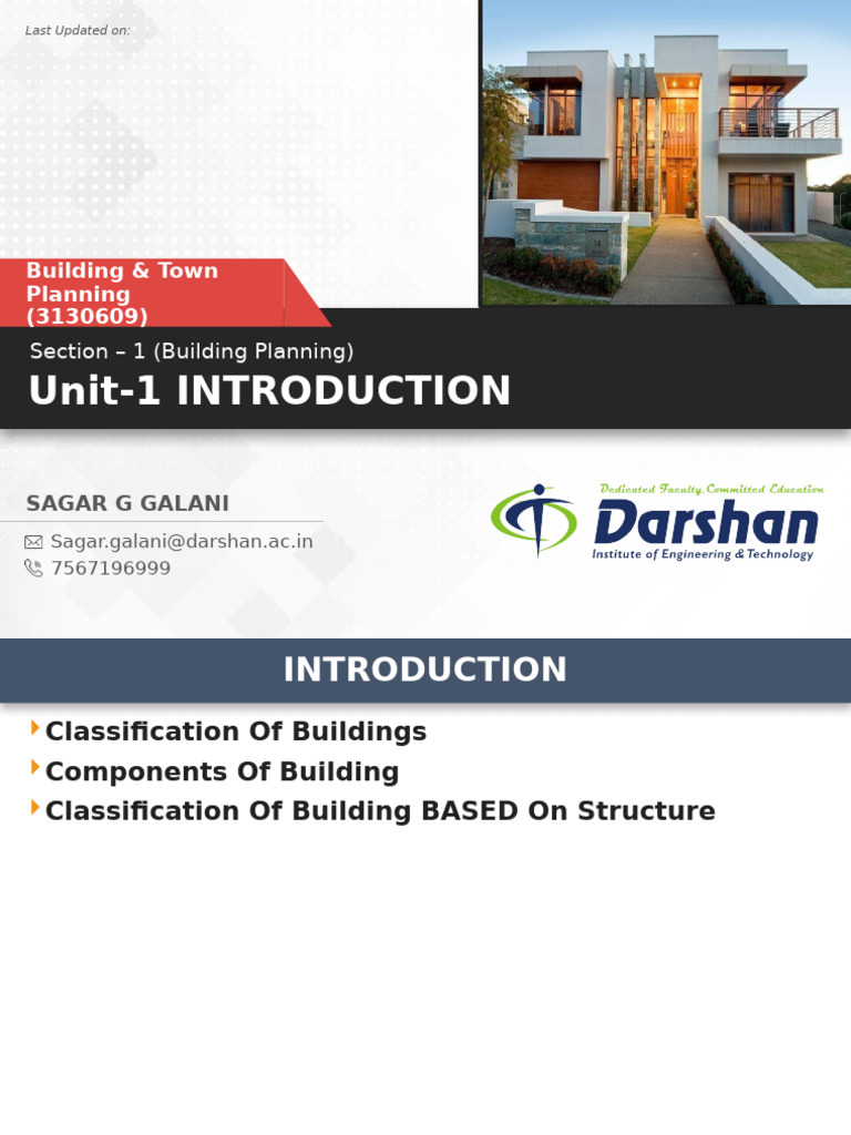 B T P GTU Study Material Presentations Unit 6 03032021070213AM | PDF | Framing (Construction ...