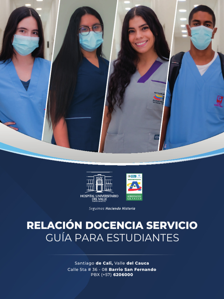 Guía Estudiantil HUV: Docencia y Servicio | PDF | Hospital | Historial ...