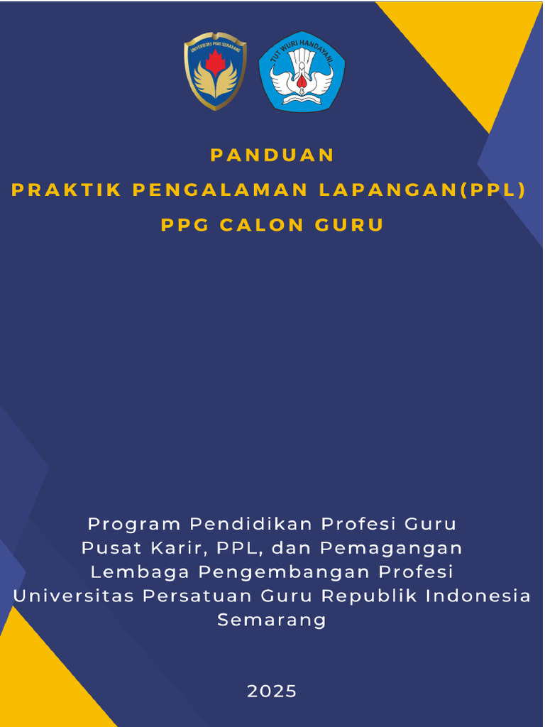 Panduan PPL 2 PPG Calon Guru Gelombang 2 | PDF