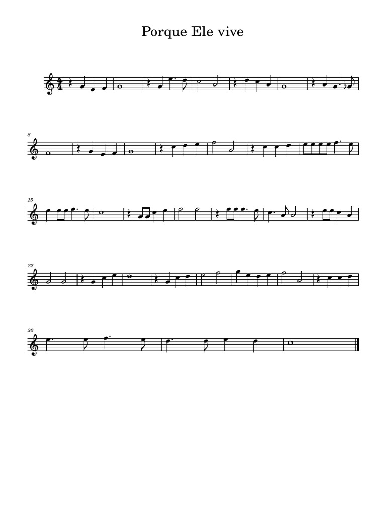 Porque Ele Vive | PDF