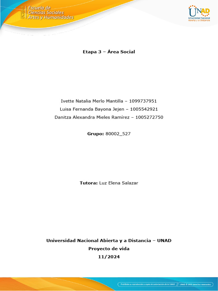 Etapa 3 - AreaSocial - Grupo80002 - 527 | PDF | Liderazgo | Creatividad