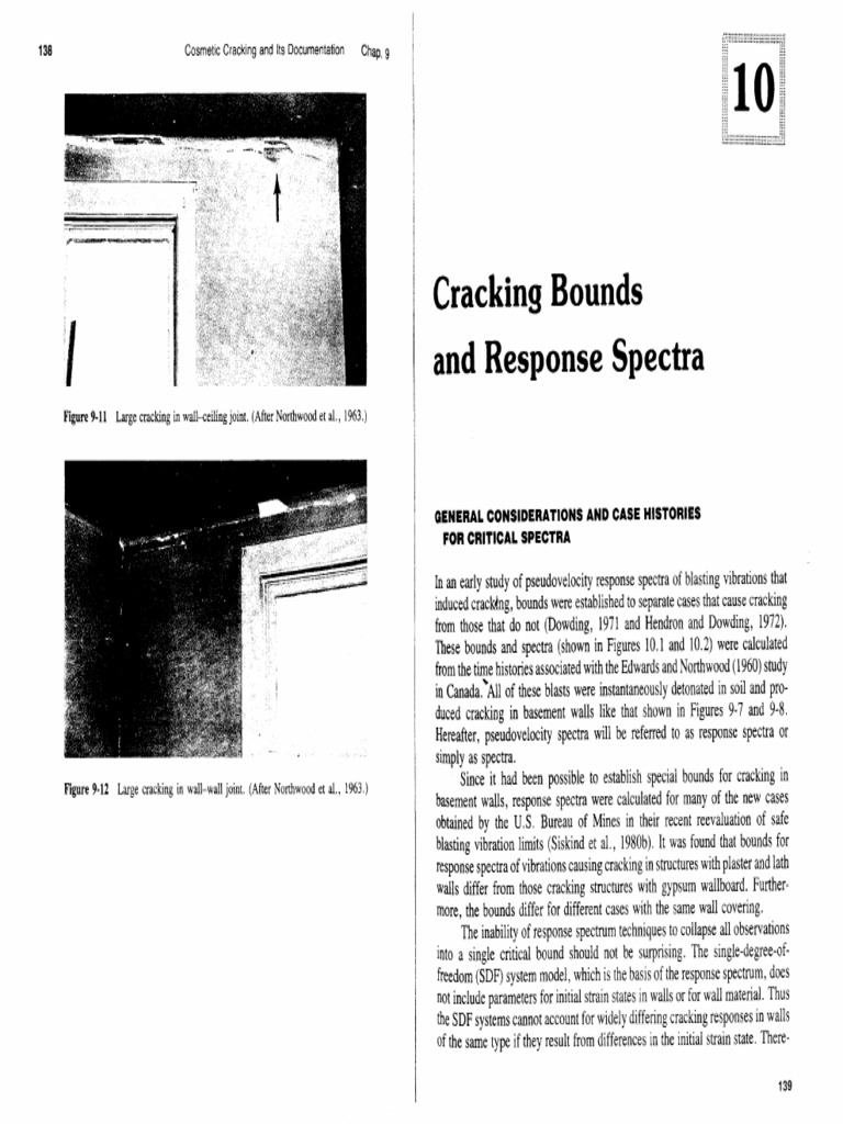 Chapter 10 Cracking Bounds and Response Spectra | PDF