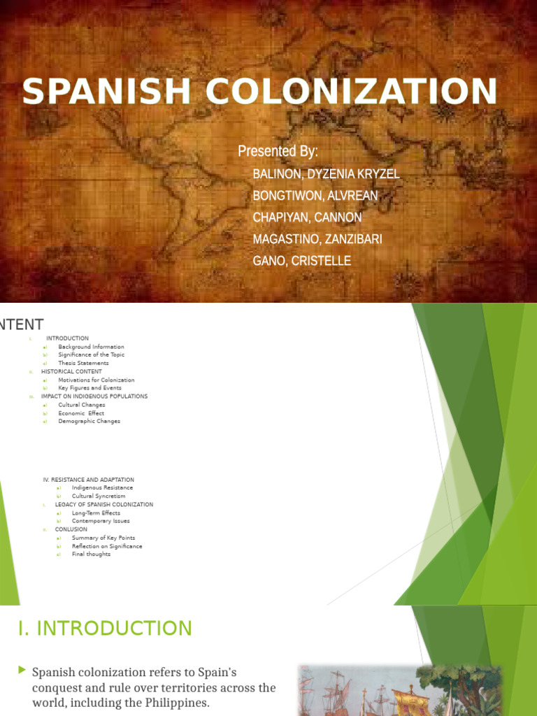Spanish Colonization Group 1 2 | PDF | Christopher Columbus | Spanish ...