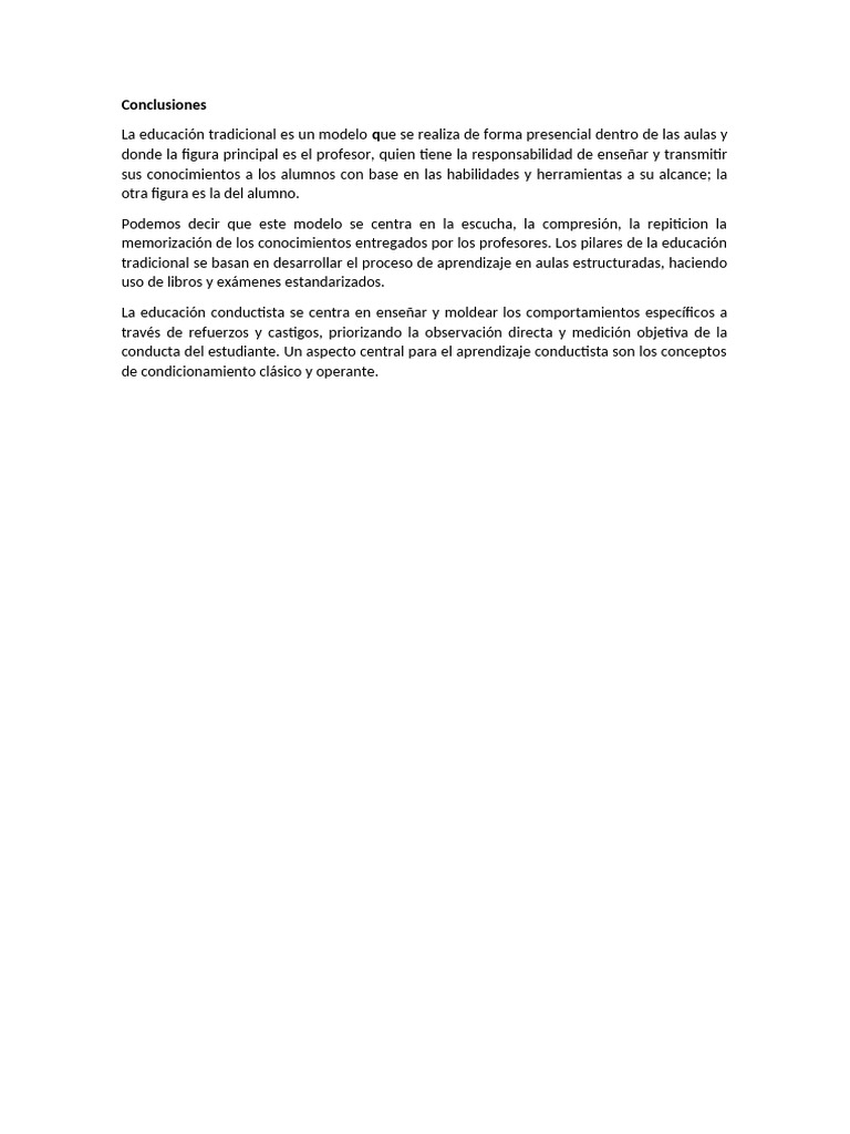Conclusion Es | PDF