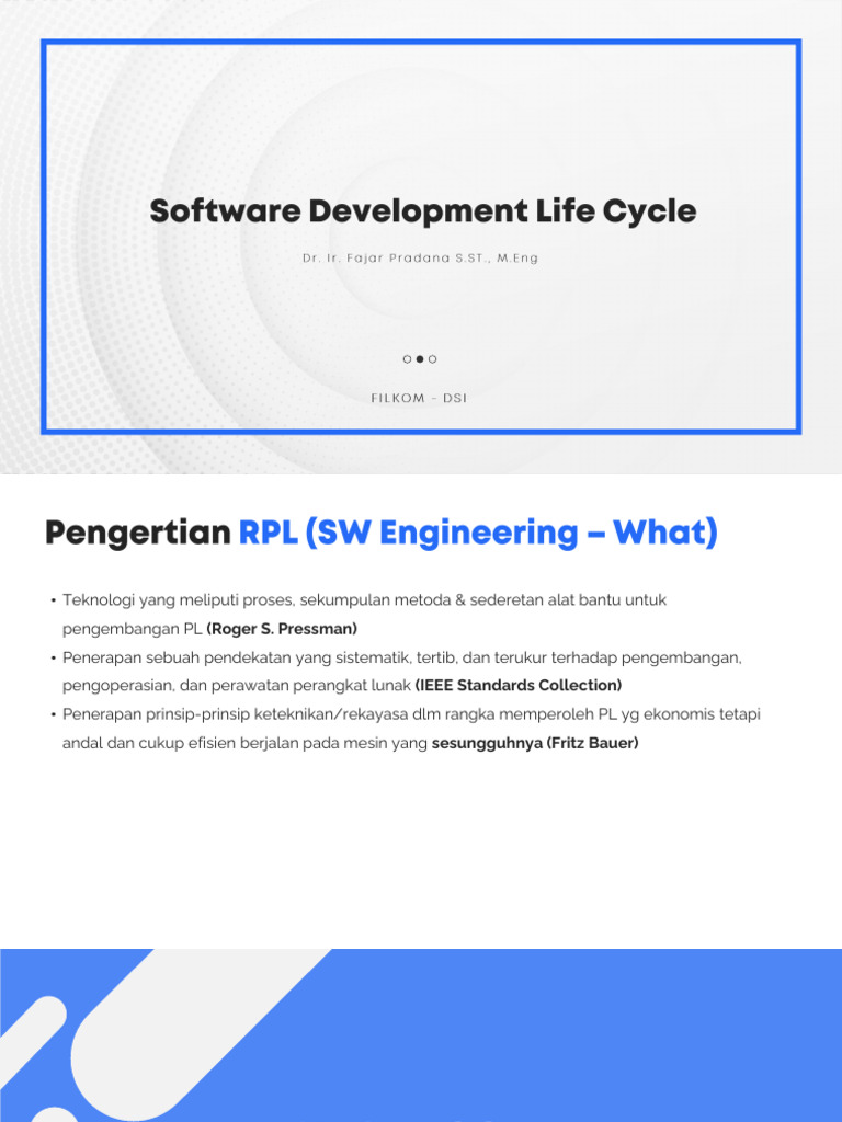 2 - PMPL - Software Development Life Cycle | PDF