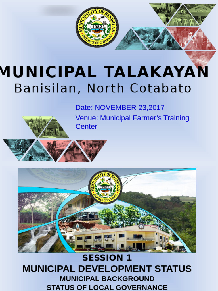 Talakayan 2017 Banisilan 1.pptx Repaired | PDF | Sanitation | Poverty