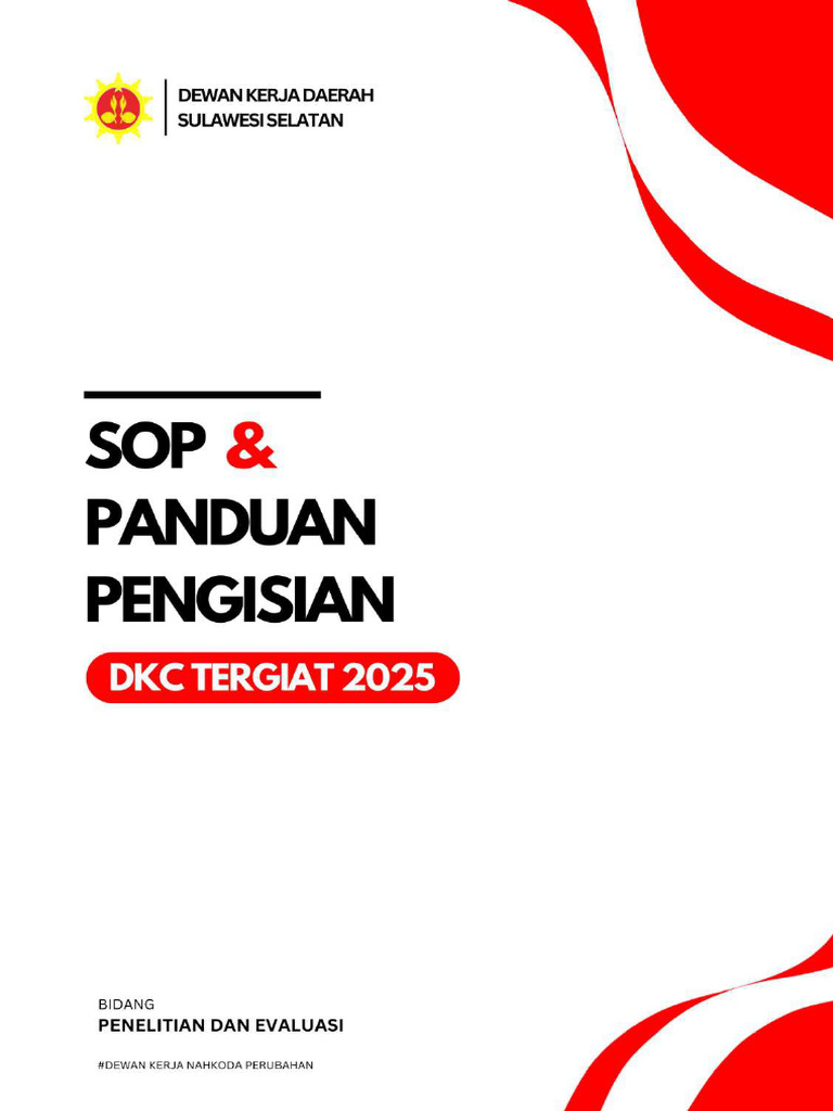SOP Dan Panduan DKC Tergiat 2025 | PDF