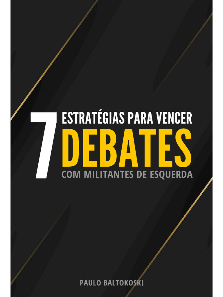 7 Estratégias para Vencer Debates Com Militantes de Esquerda | PDF