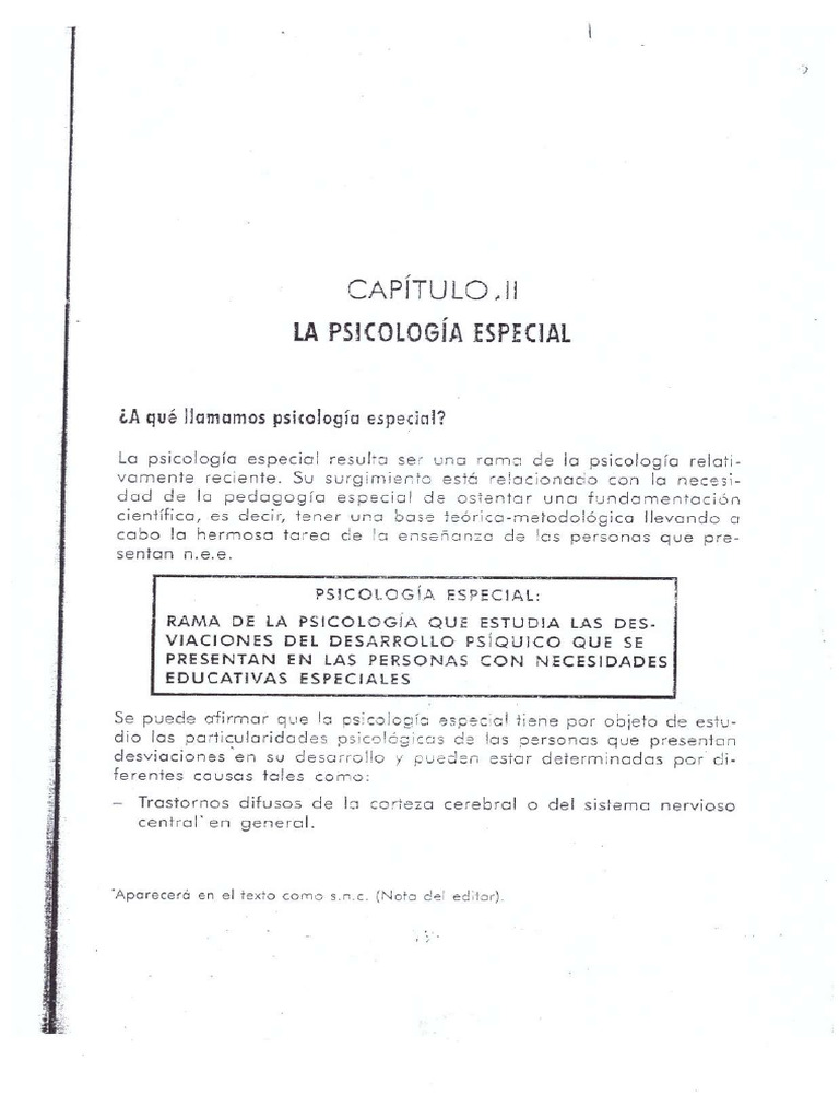 Educación Especial | PDF