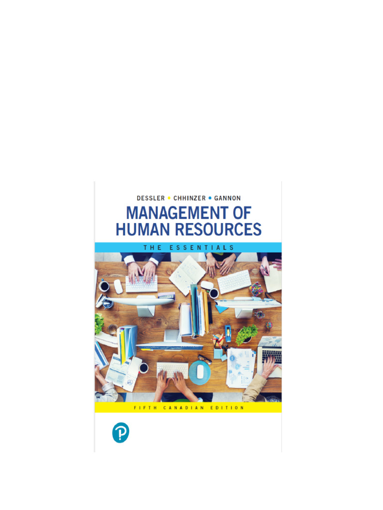 (Ebook PDF) Management of Human Resources: The Essentials, 5th Canadian ...