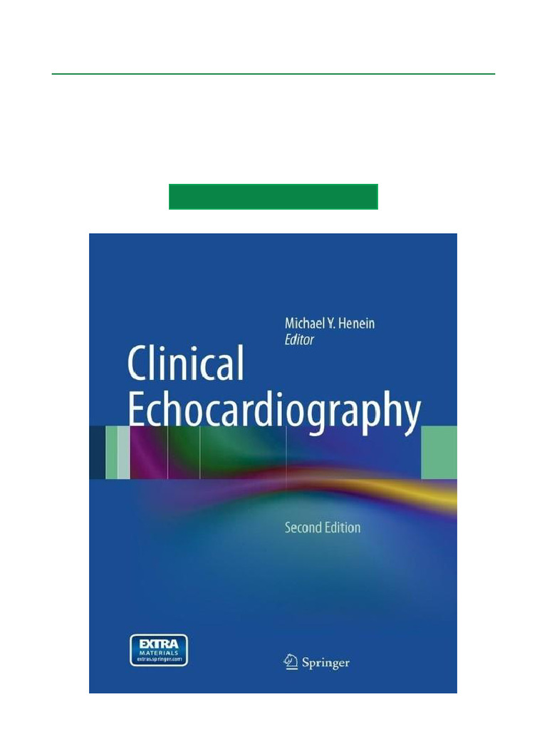 Clinical Echocardiography, 2nd Edition Complete Digital Book | PDF ...