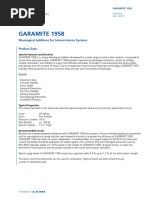 Byk - Garamite 1958 TDS (En) PDF | PDF | Rheology | Adhesive