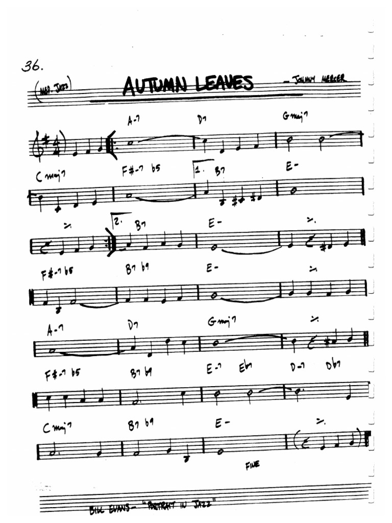 Autumn Leaves | PDF