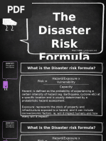 Understanding the Disaster Risk Formula | PDF | Volcano | Hazards