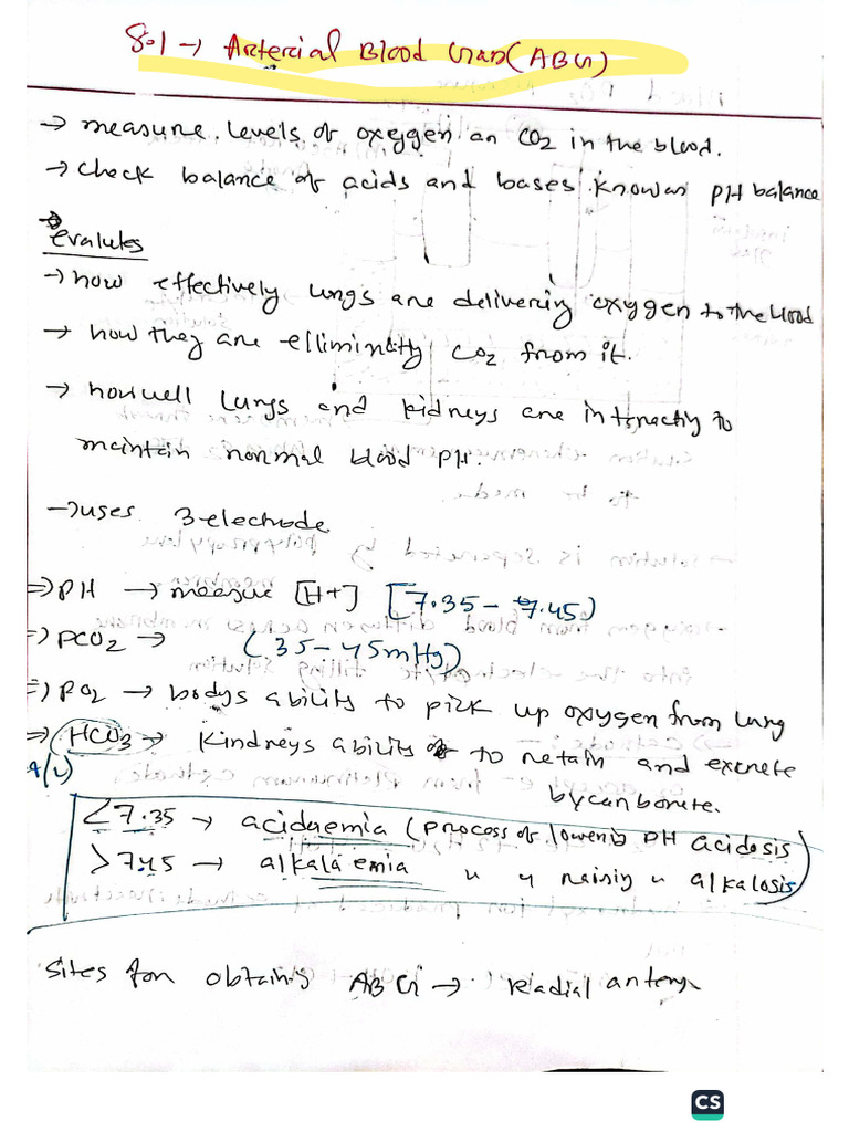 6.Atreial Blood gas analysis_ABG | PDF