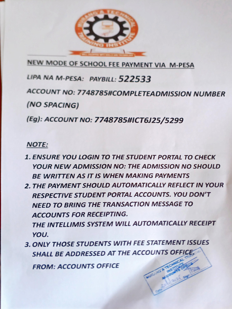 New Fee Payment Mode | PDF