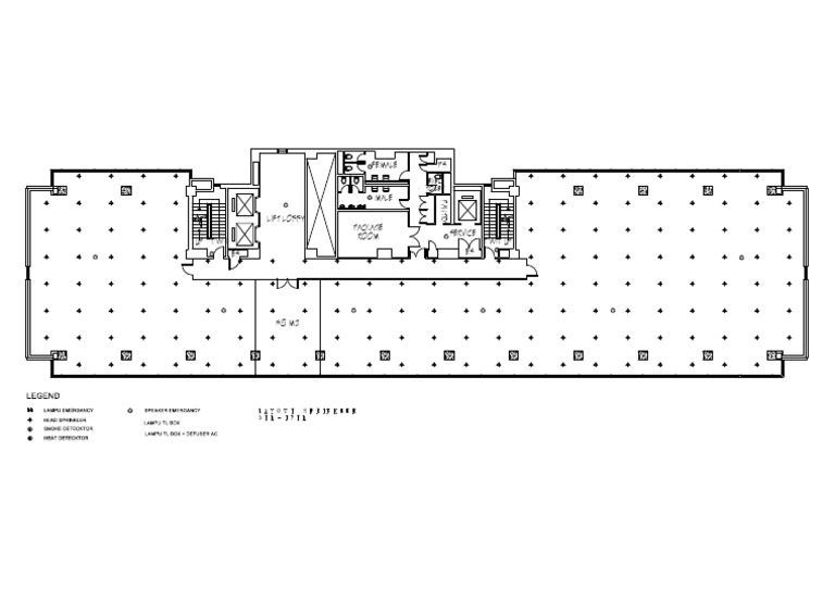 Layout Head Sprinkler Lt.16 Mid 1 | PDF